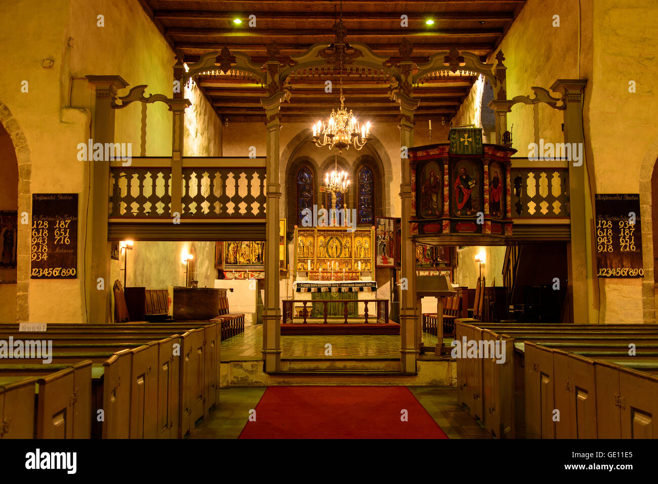 Trondones church hi-res stock photography and images - Alamy