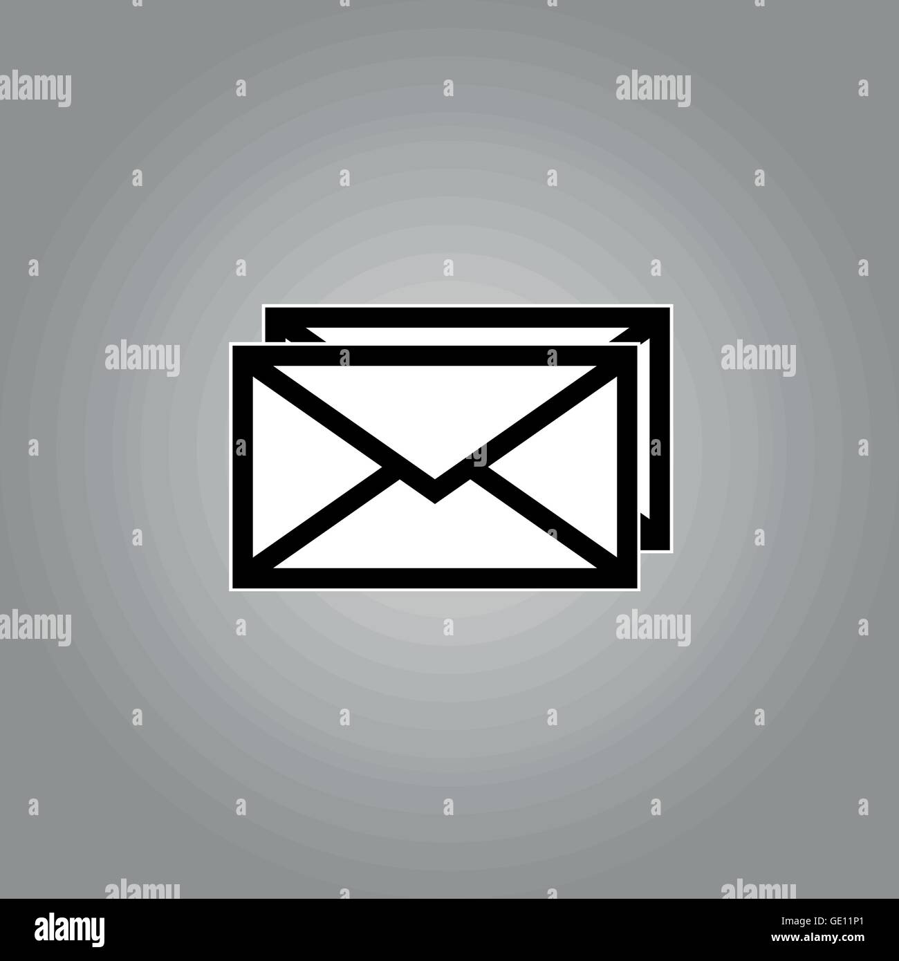 Email symbol letter icon - vector Stock Vector Image & Art - Alamy