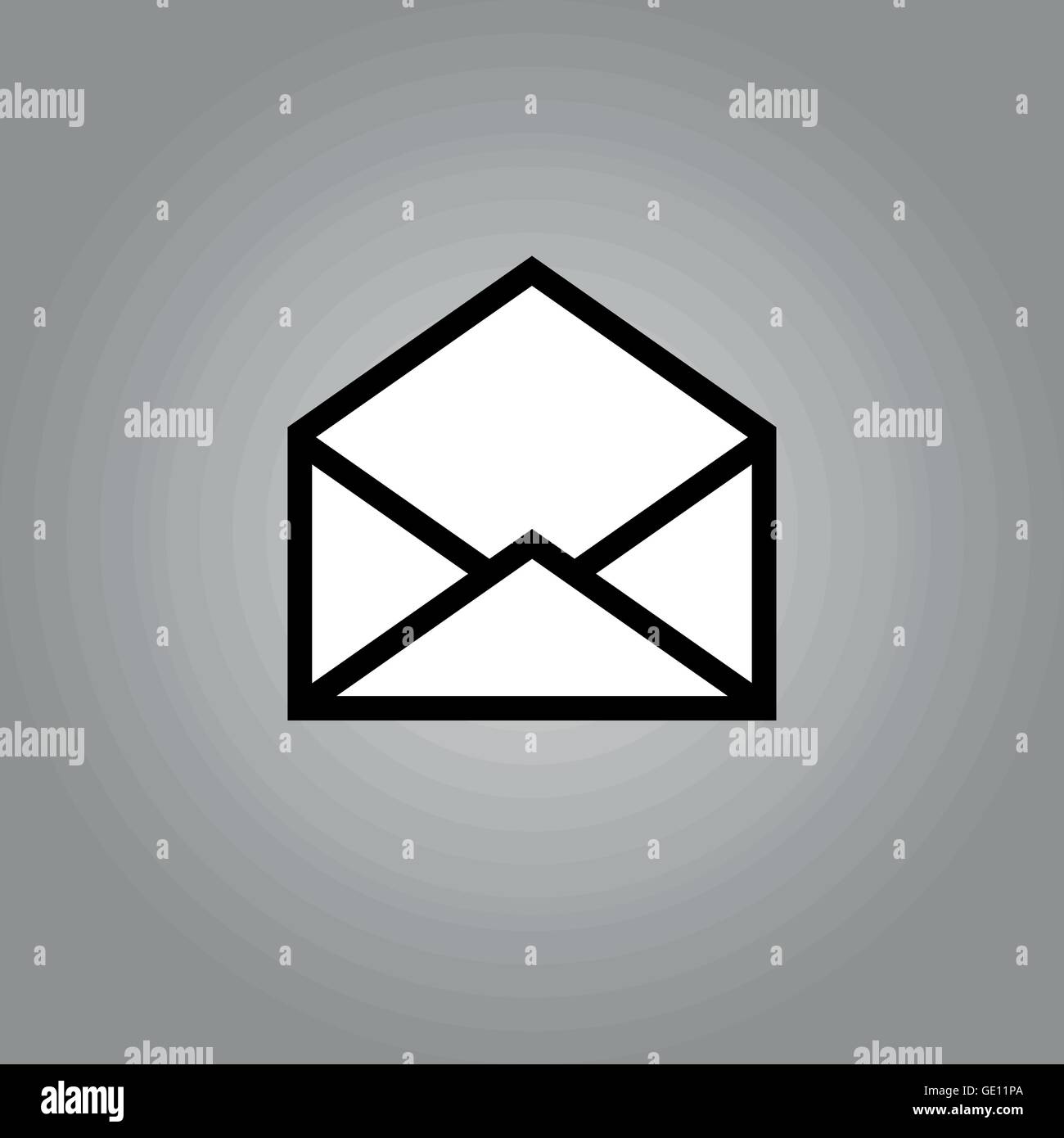 Email symbol letter icon - vector Stock Vector Image & Art - Alamy