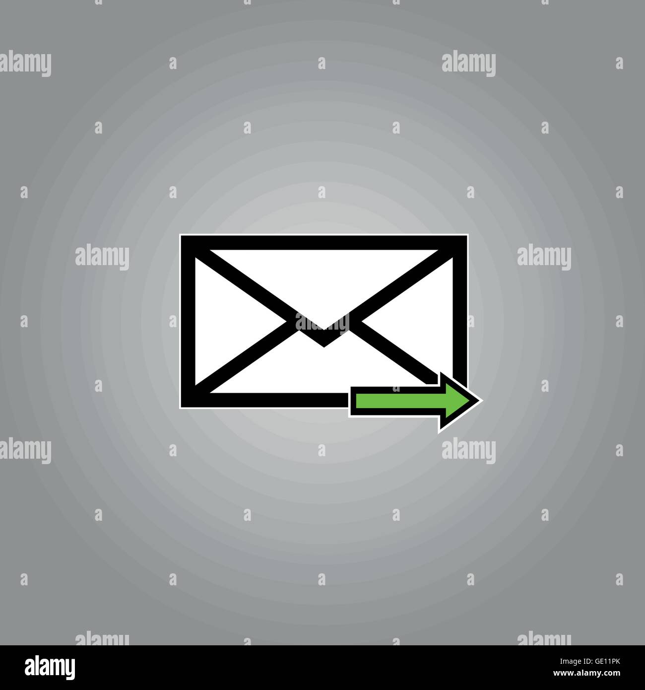 Email symbol letter icon - vector Stock Vector Image & Art - Alamy
