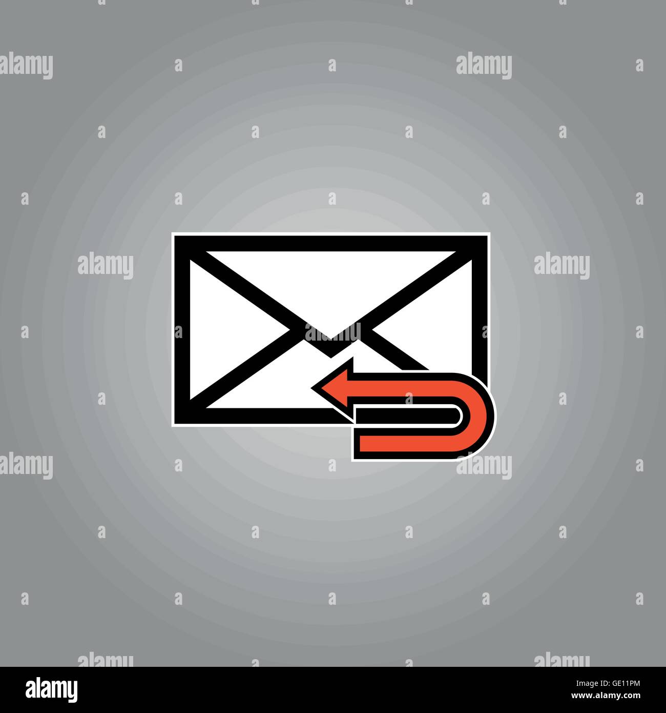 Email symbol letter icon - vector Stock Vector Image & Art - Alamy