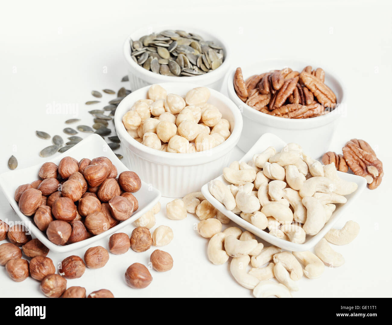 Of various nuts hi-res stock photography and images - Alamy