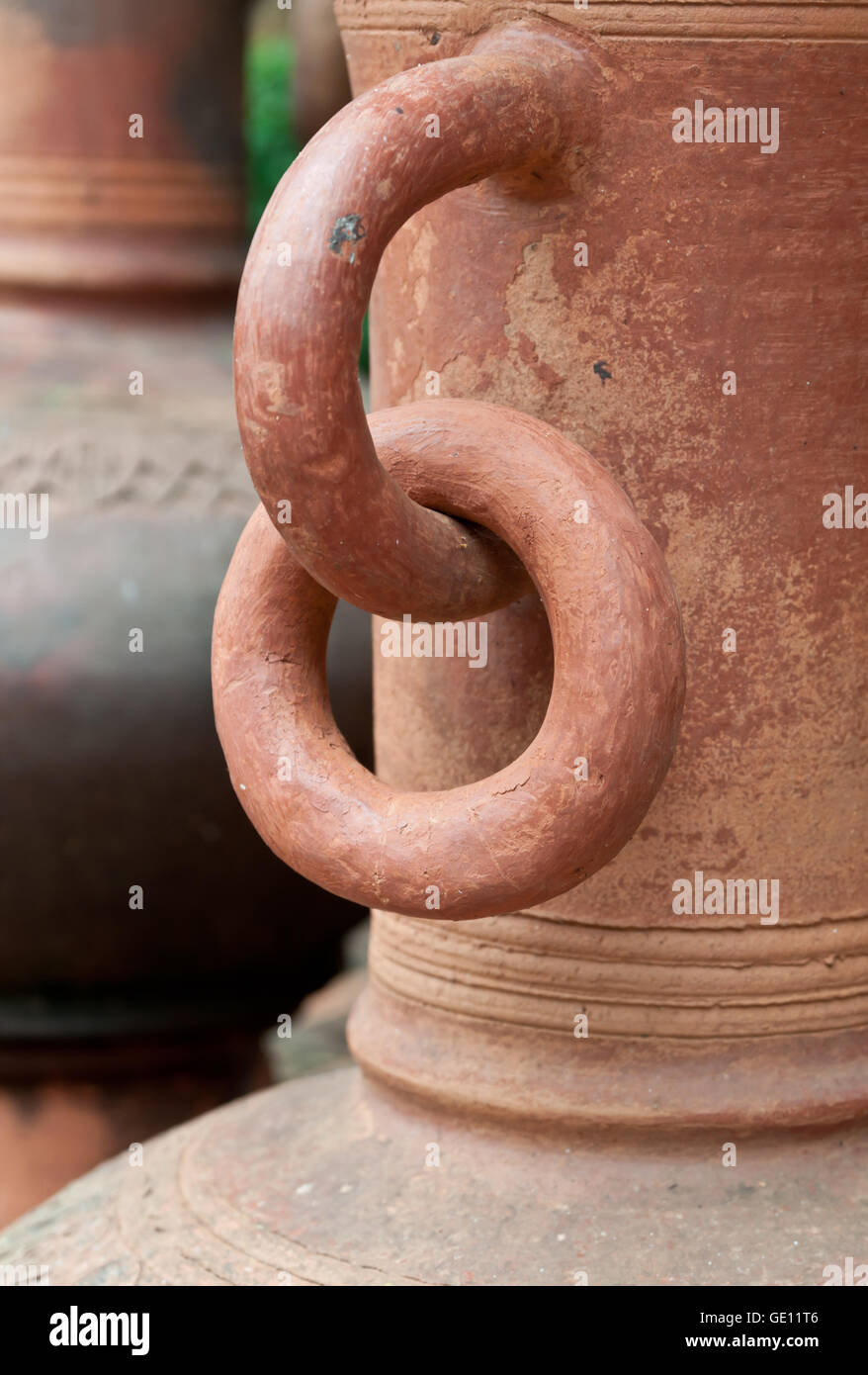close up of Clay pot Stock Photo - Alamy