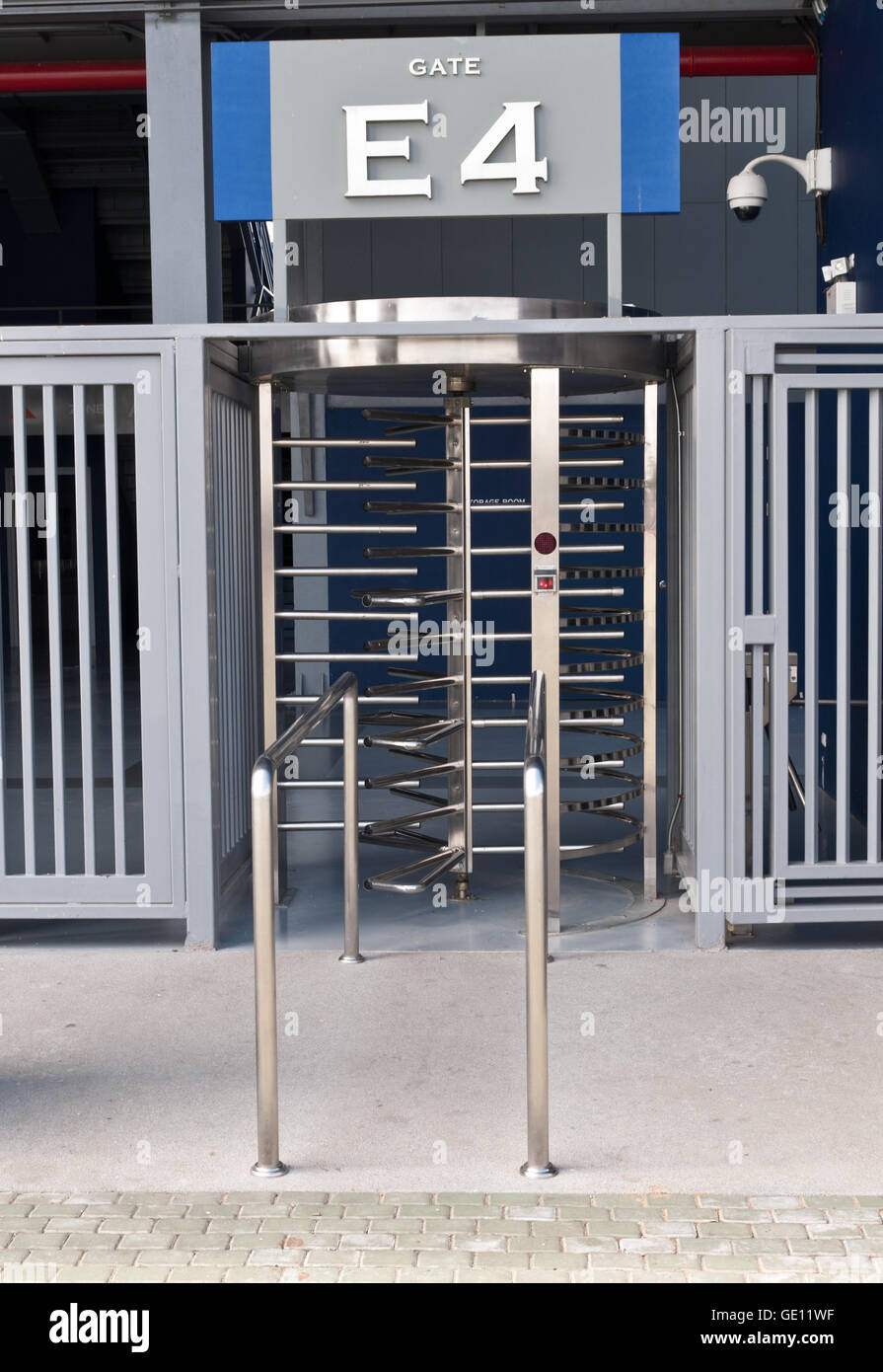 Entrance gate soccer stadium hi-res stock photography and images - Alamy