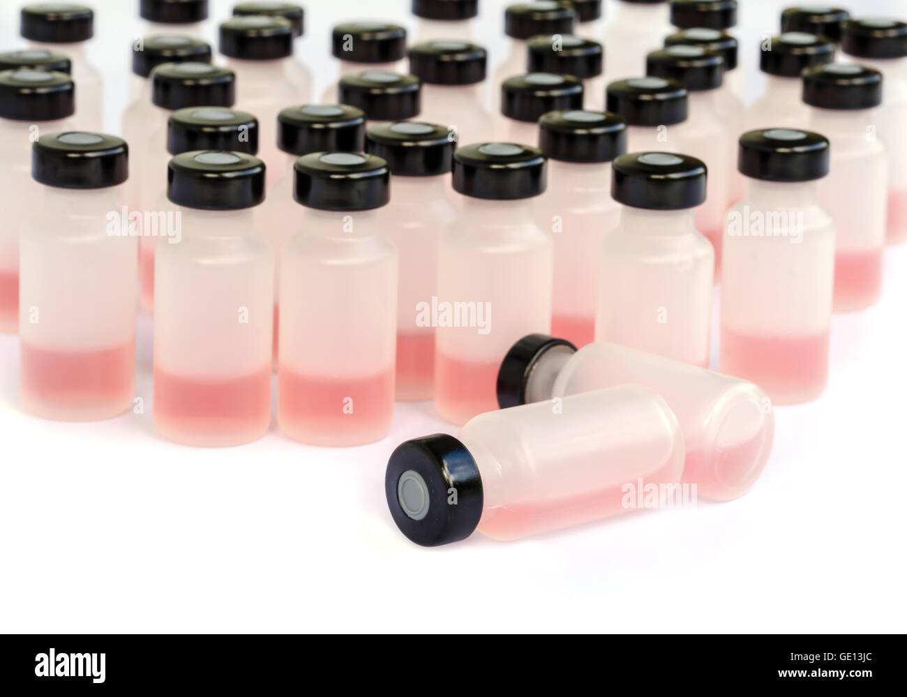 Plastic ampoules medicine vaccine close hi-res stock photography and ...