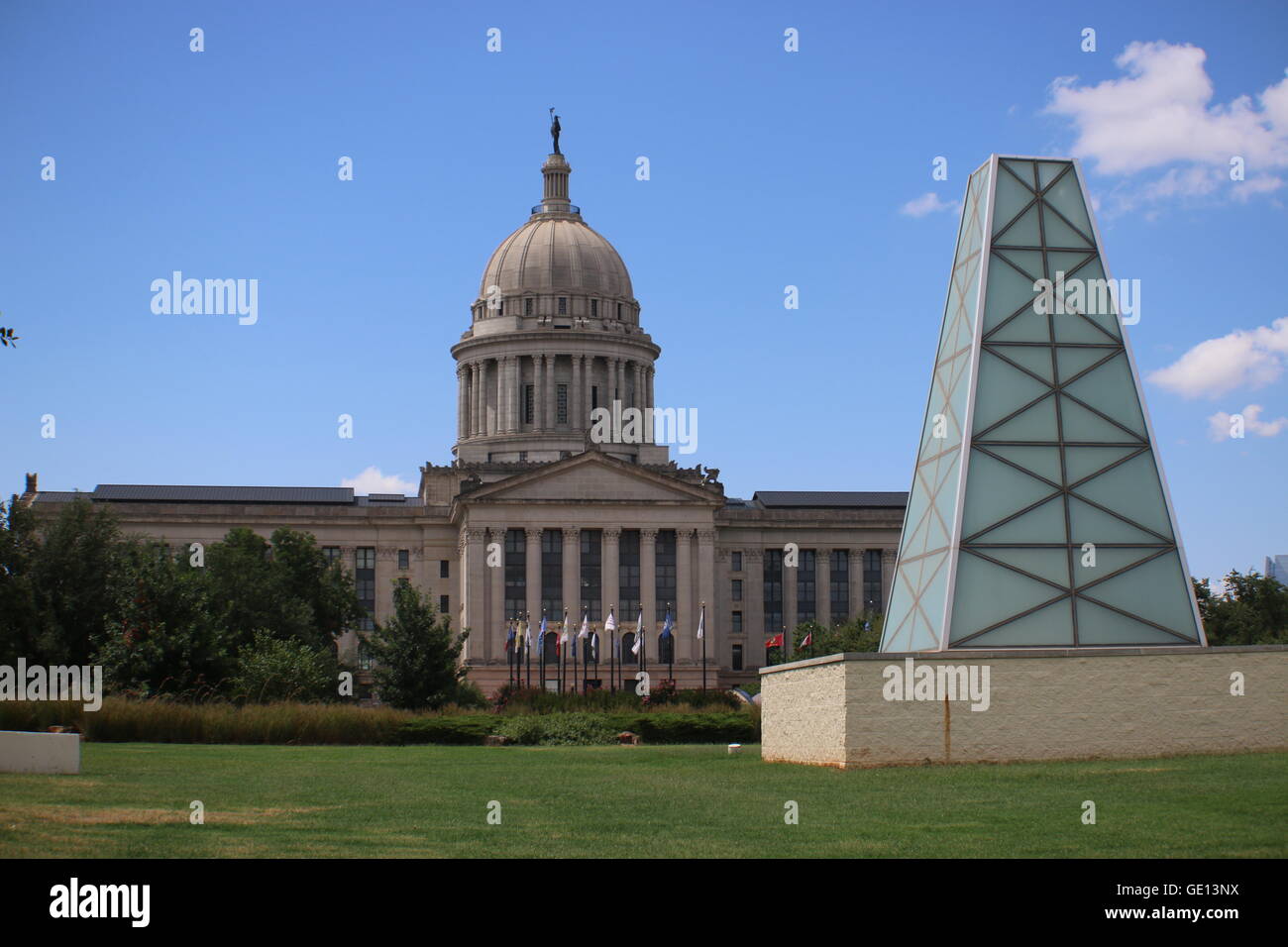 State of Oklahoma Capital Building Stock Photo - Alamy
