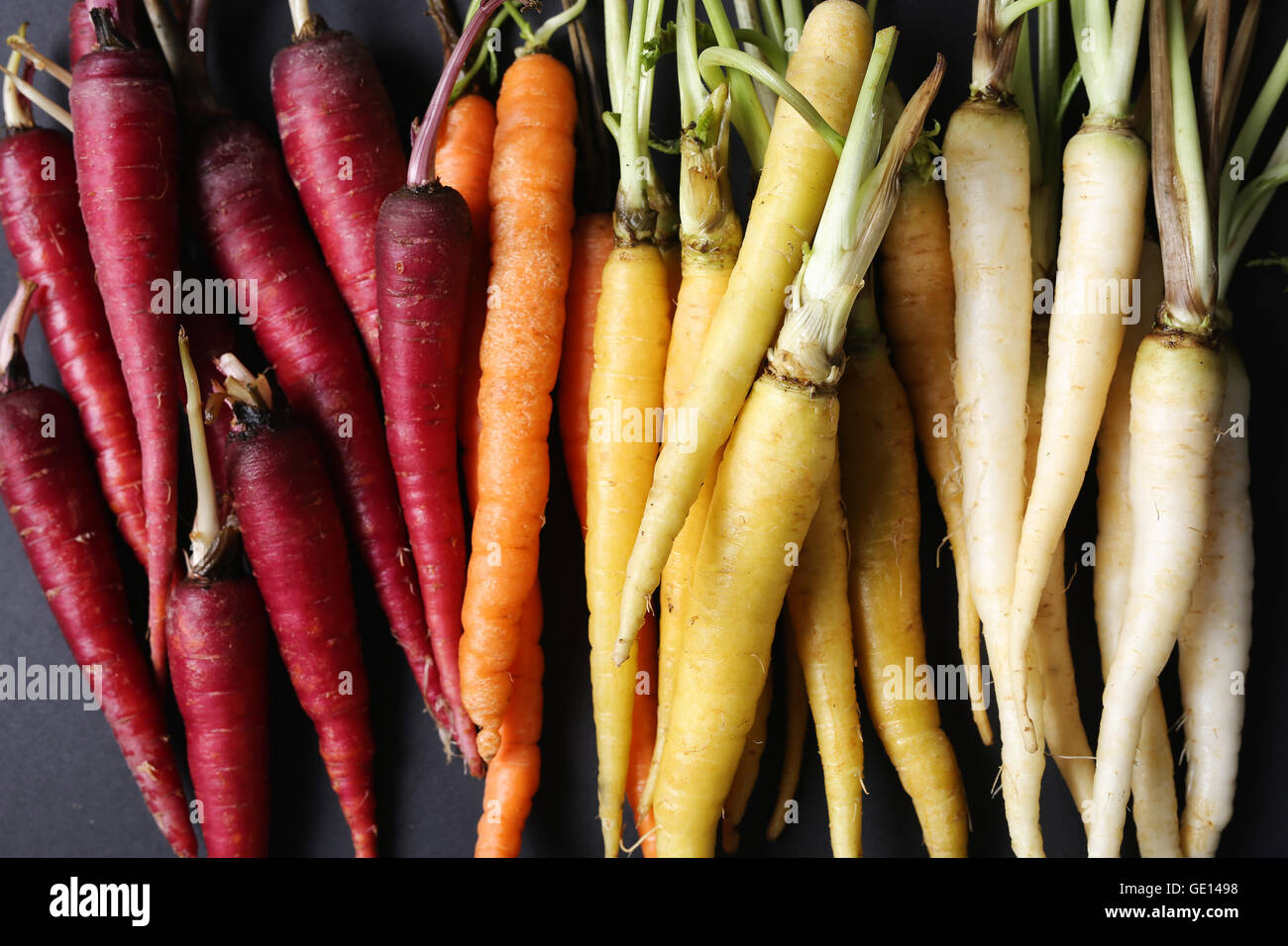 Rainbow carrots hi-res stock photography and images - Alamy
