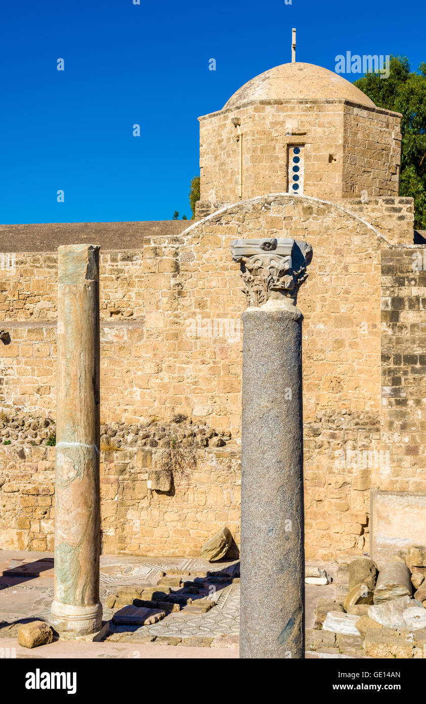 Panagia Chrysopolitissa Basilica in Paphos - Cyprus Stock Photo - Alamy