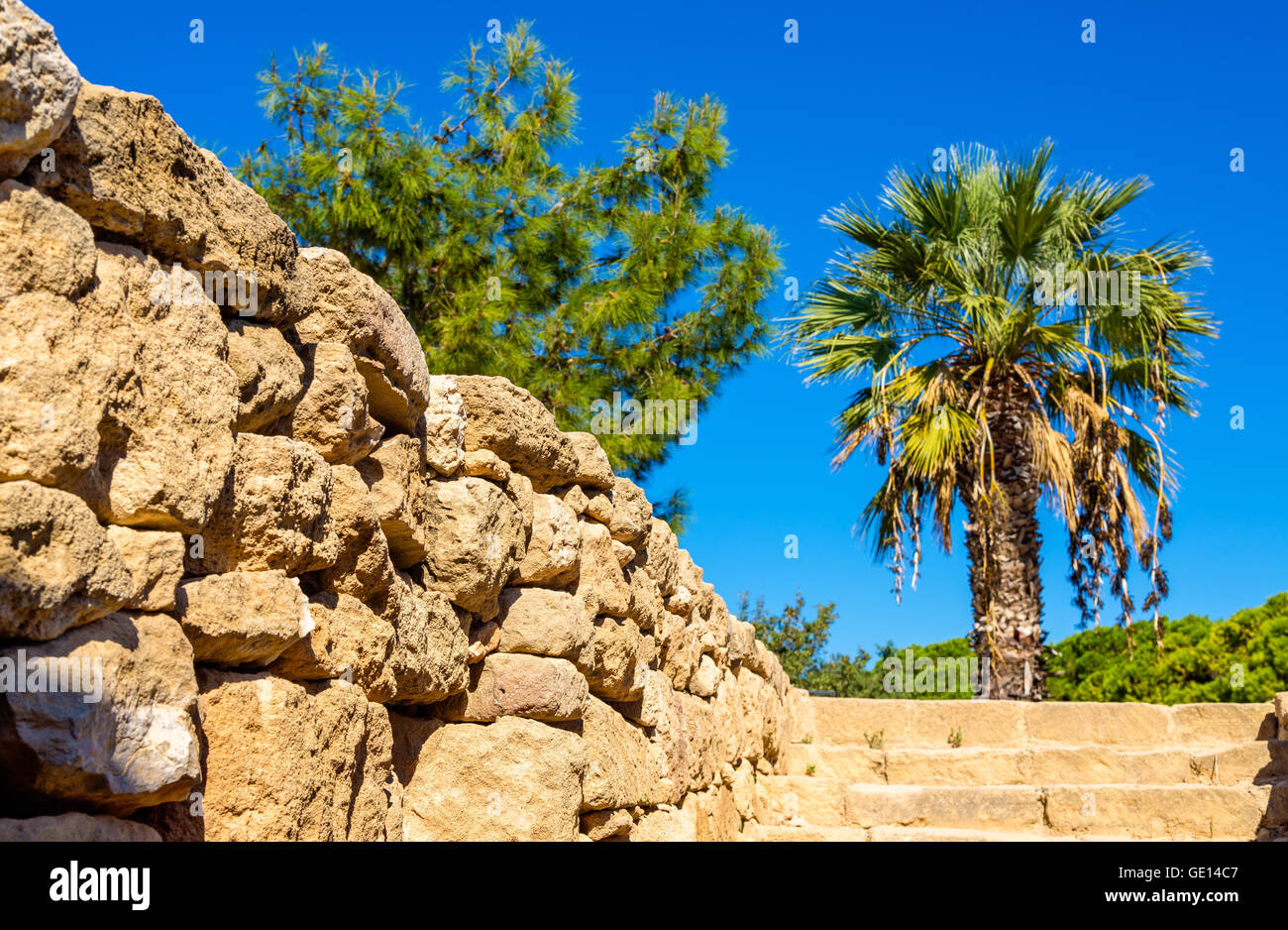 Tombs of the Kings, an ancient necropolis in Paphos - Cyprus Stock ...