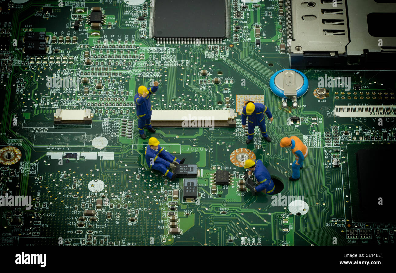 mini technician team still resove a problem on mainboard - can use to ...