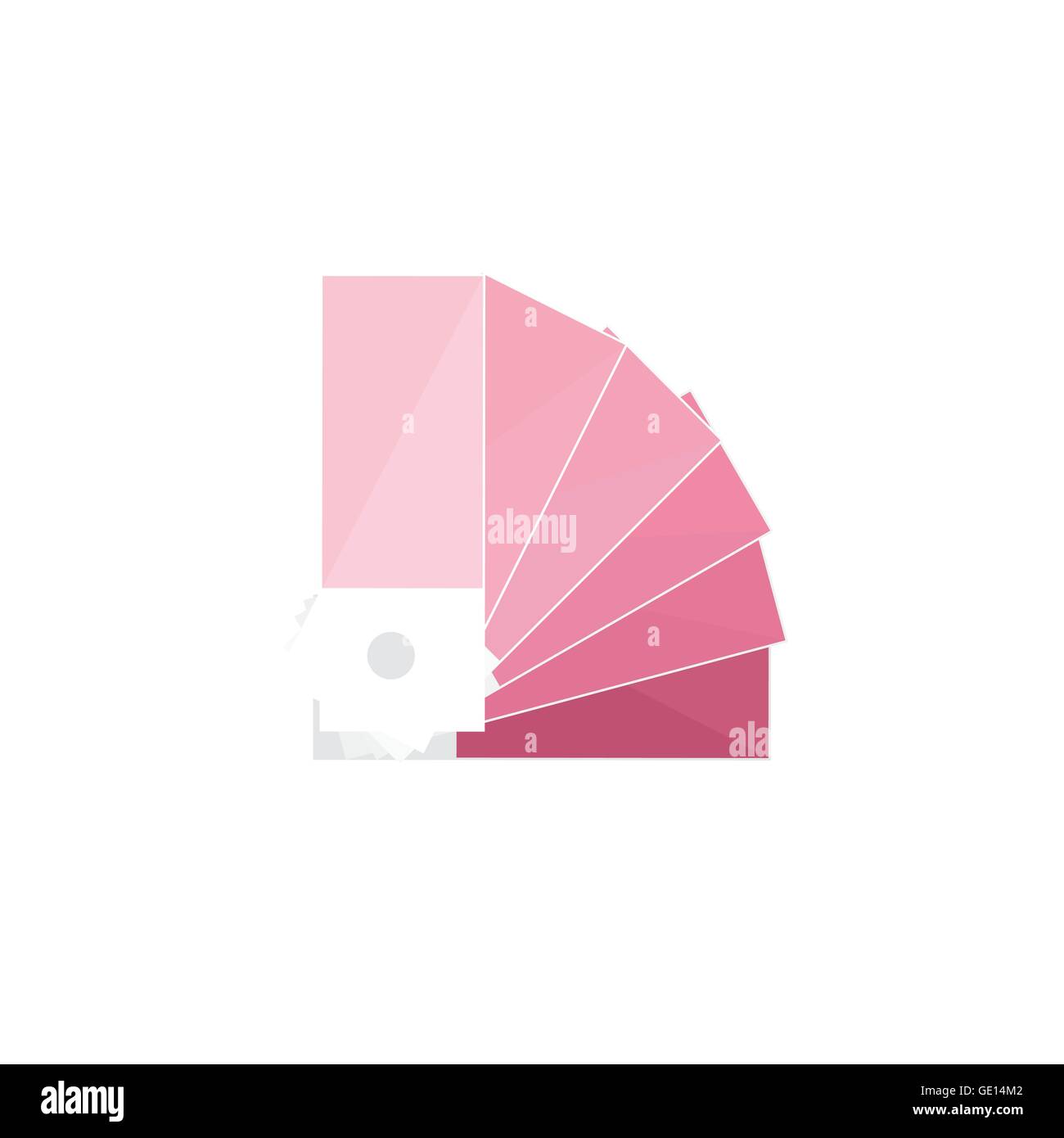 Color palette guide in a flat style. Digital drawing. Web design ...