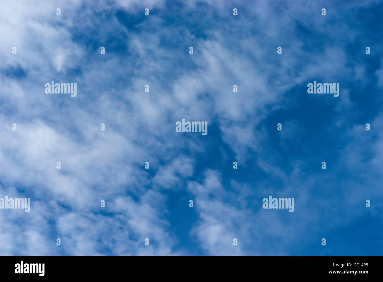abstract cloudy pattern on blue sky on afternoon - can use to display ...