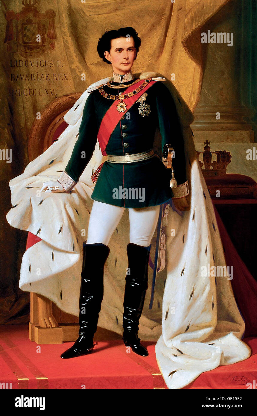 Death king ludwig ii 1886 hi-res stock photography and images - Alamy