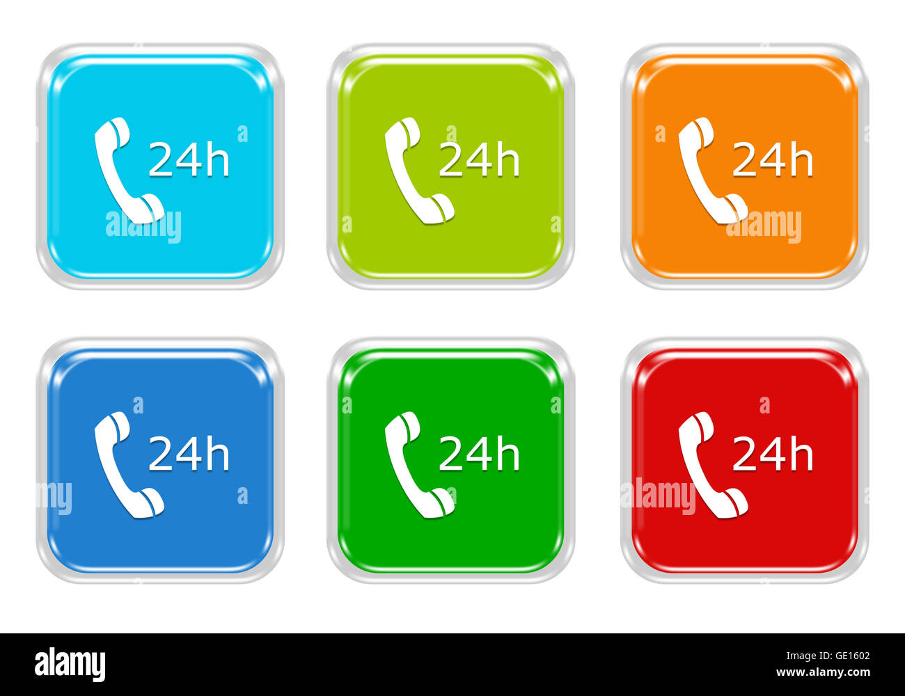 24 colors set hi-res stock photography and images - Alamy