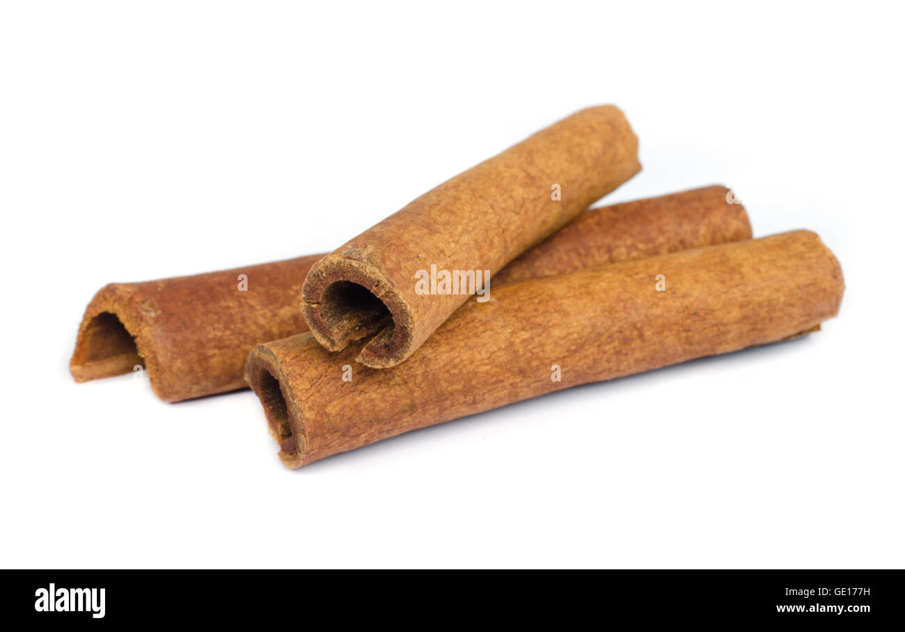 cinnamon is a spice obtained from the inner bark of trees Stock Photo ...