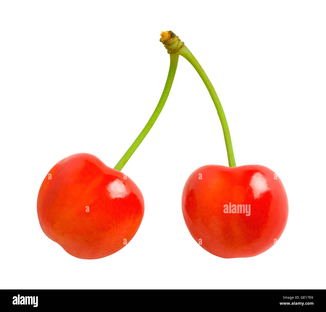Fresh cherry red organic cherries hi-res stock photography and images ...