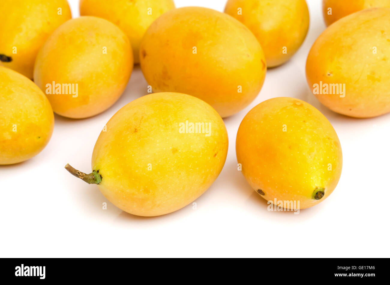 Mayongchid, Maprang ,Marian Plum and Plum Mango ,Exotic Thai Fruit ...