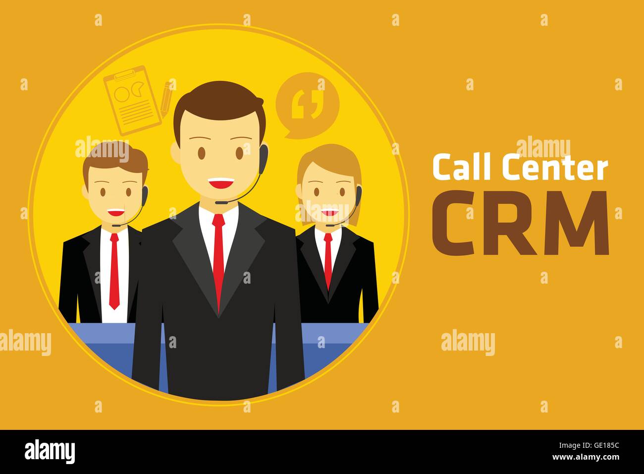 crm customer relationship management Stock Vector Image & Art - Alamy