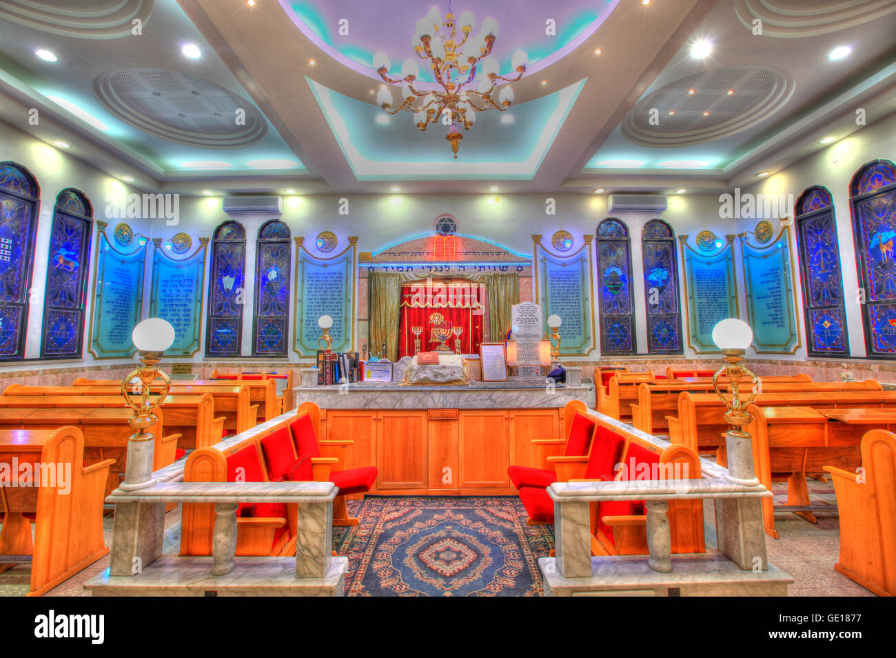 Old synagogue interior hi-res stock photography and images - Alamy