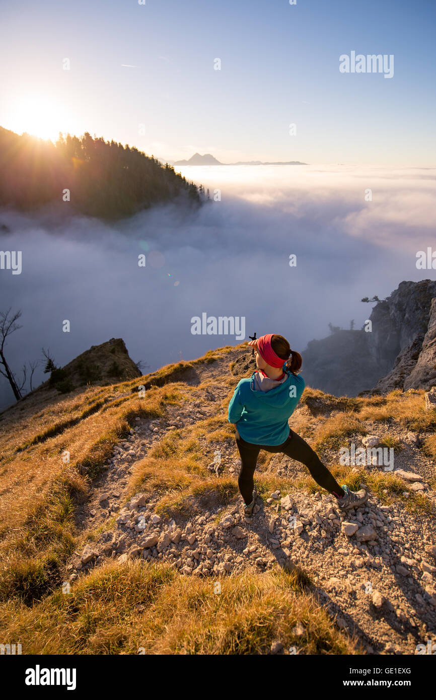 Elevated rear view person hi-res stock photography and images - Alamy