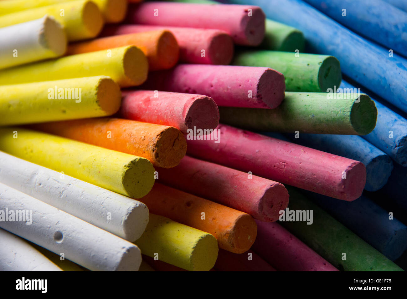 Chalk close up hi-res stock photography and images - Alamy