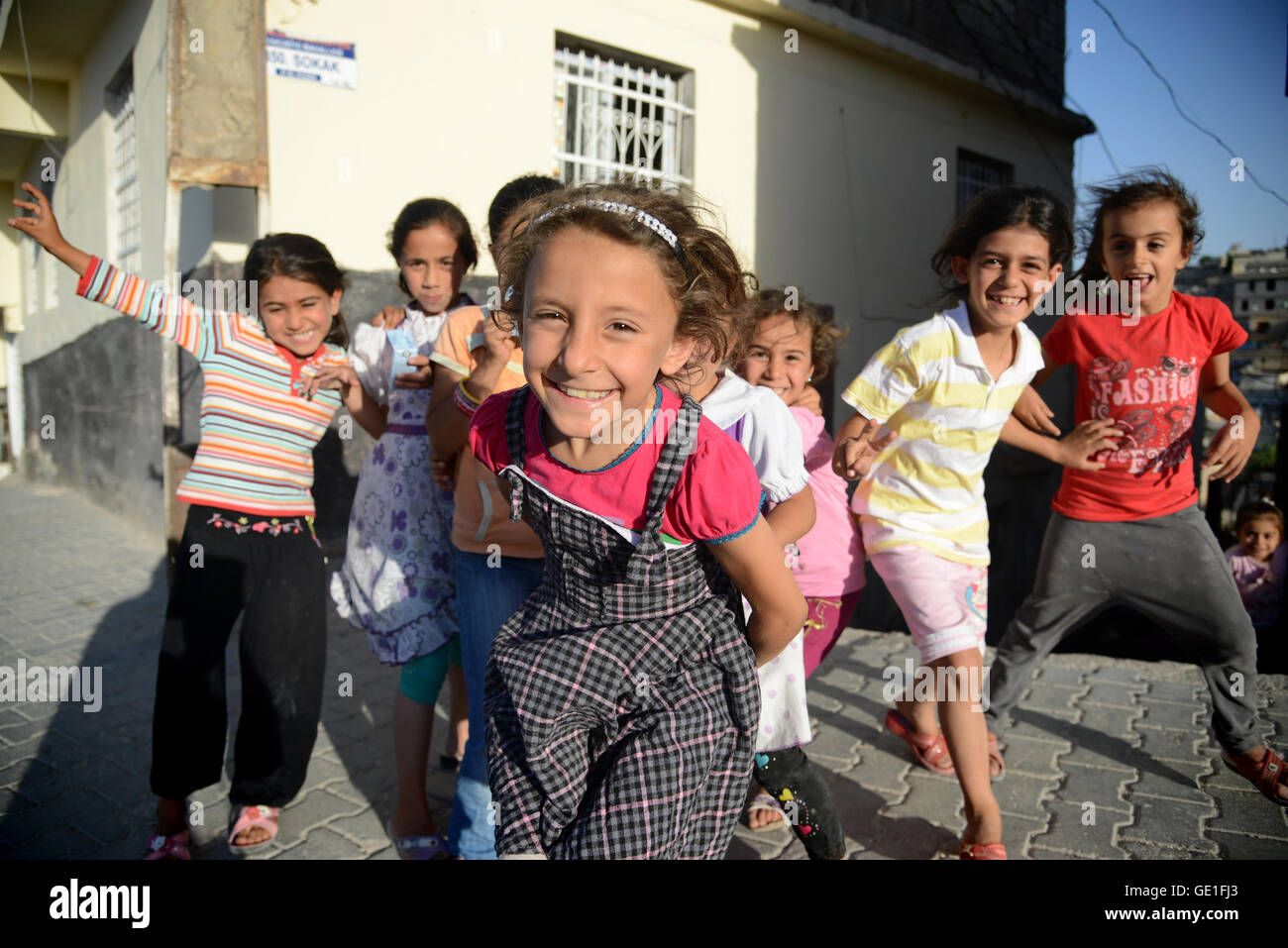 Happy children - Turkey Stock Photo - Alamy