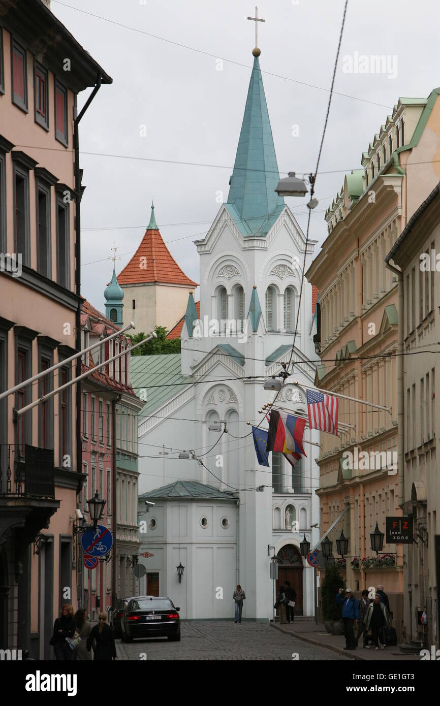 Europe baltic street architecture hi-res stock photography and images ...