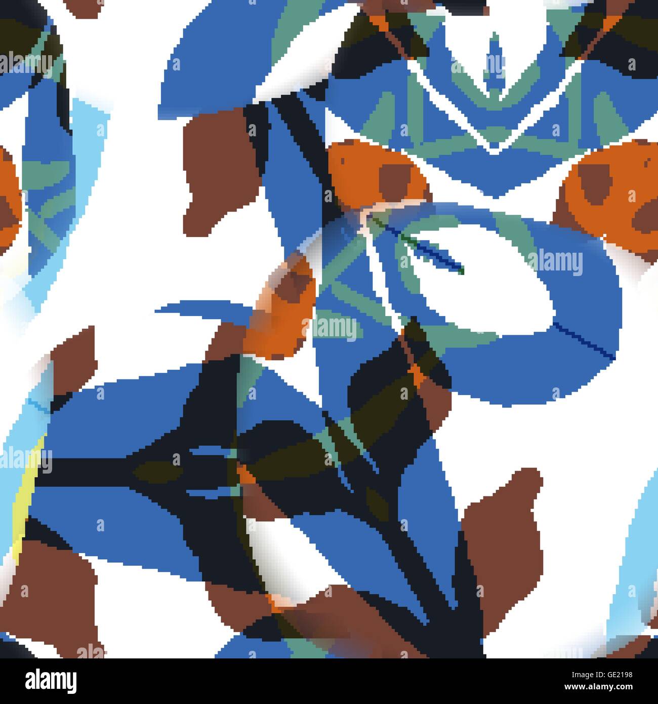 Digitally created seamless colorful texture Stock Vector Image & Art ...