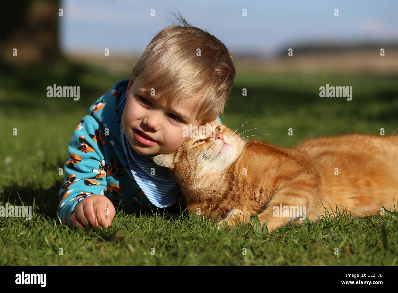 Adult child cuddle hi-res stock photography and images - Alamy