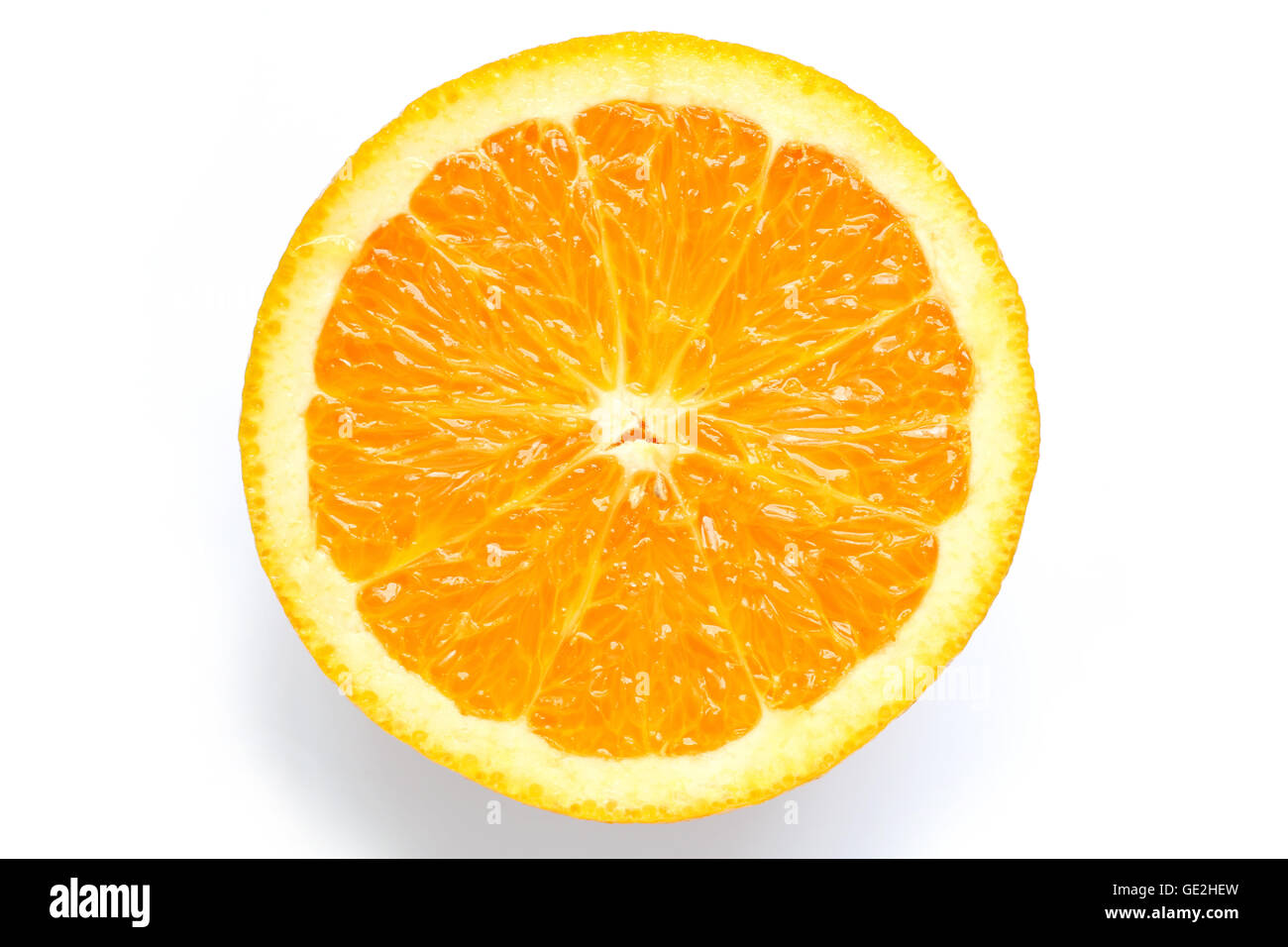orange fruit slice isolated Stock Photo - Alamy