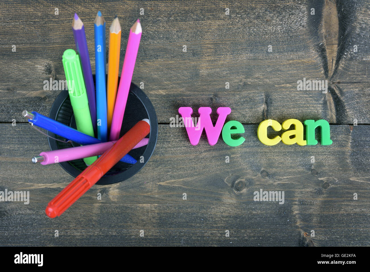 Crayon de table hi-res stock photography and images - Alamy