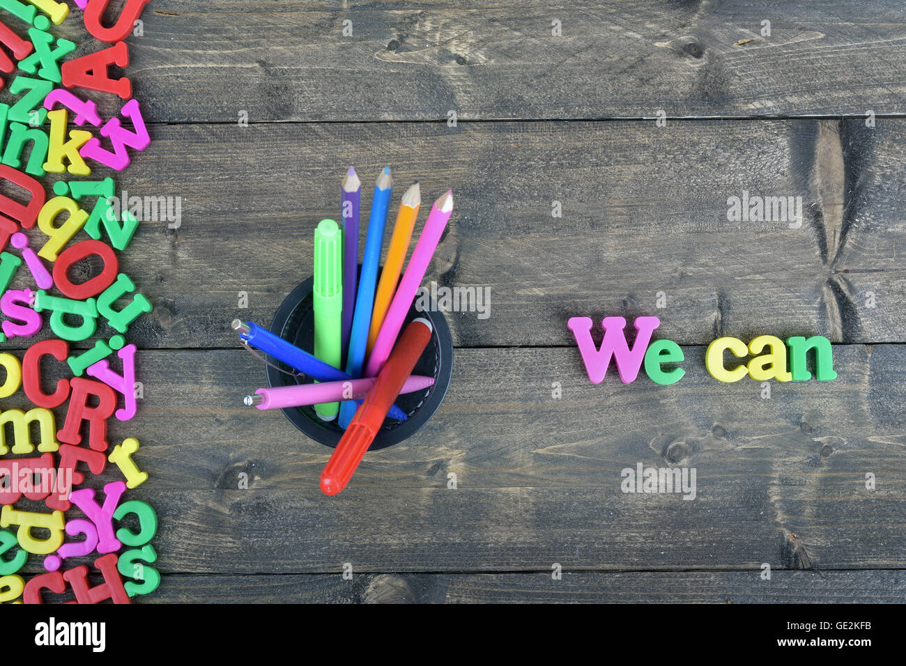 Crayon de table hi-res stock photography and images - Alamy