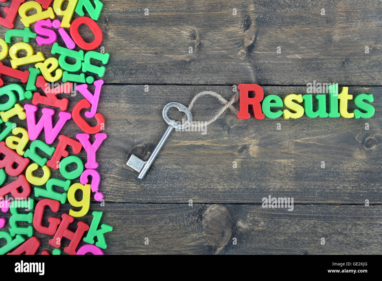 Results word hi-res stock photography and images - Alamy