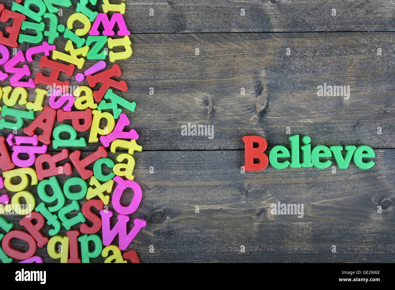 Believe future hi-res stock photography and images - Alamy