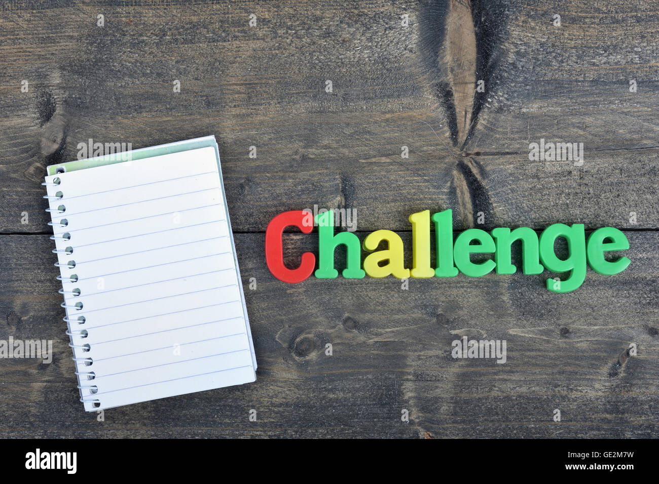 Blank page challenge hi-res stock photography and images - Alamy