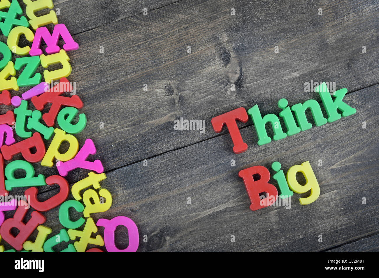 Think big hi-res stock photography and images - Alamy