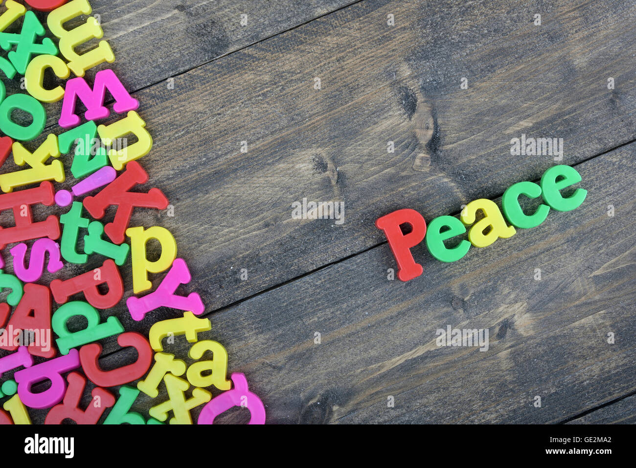 Teach peace sign hi-res stock photography and images - Alamy