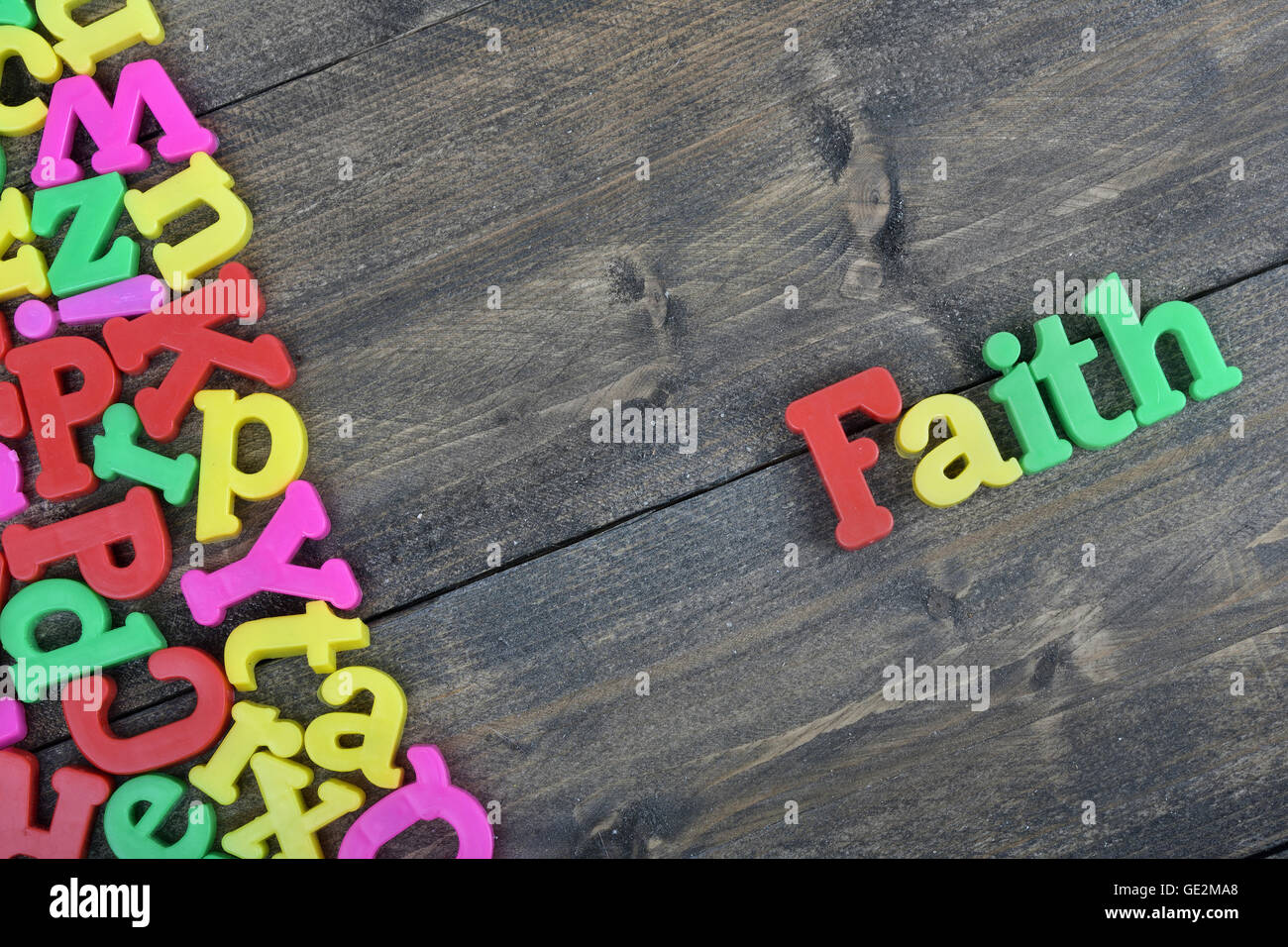 Faith word hi-res stock photography and images - Alamy