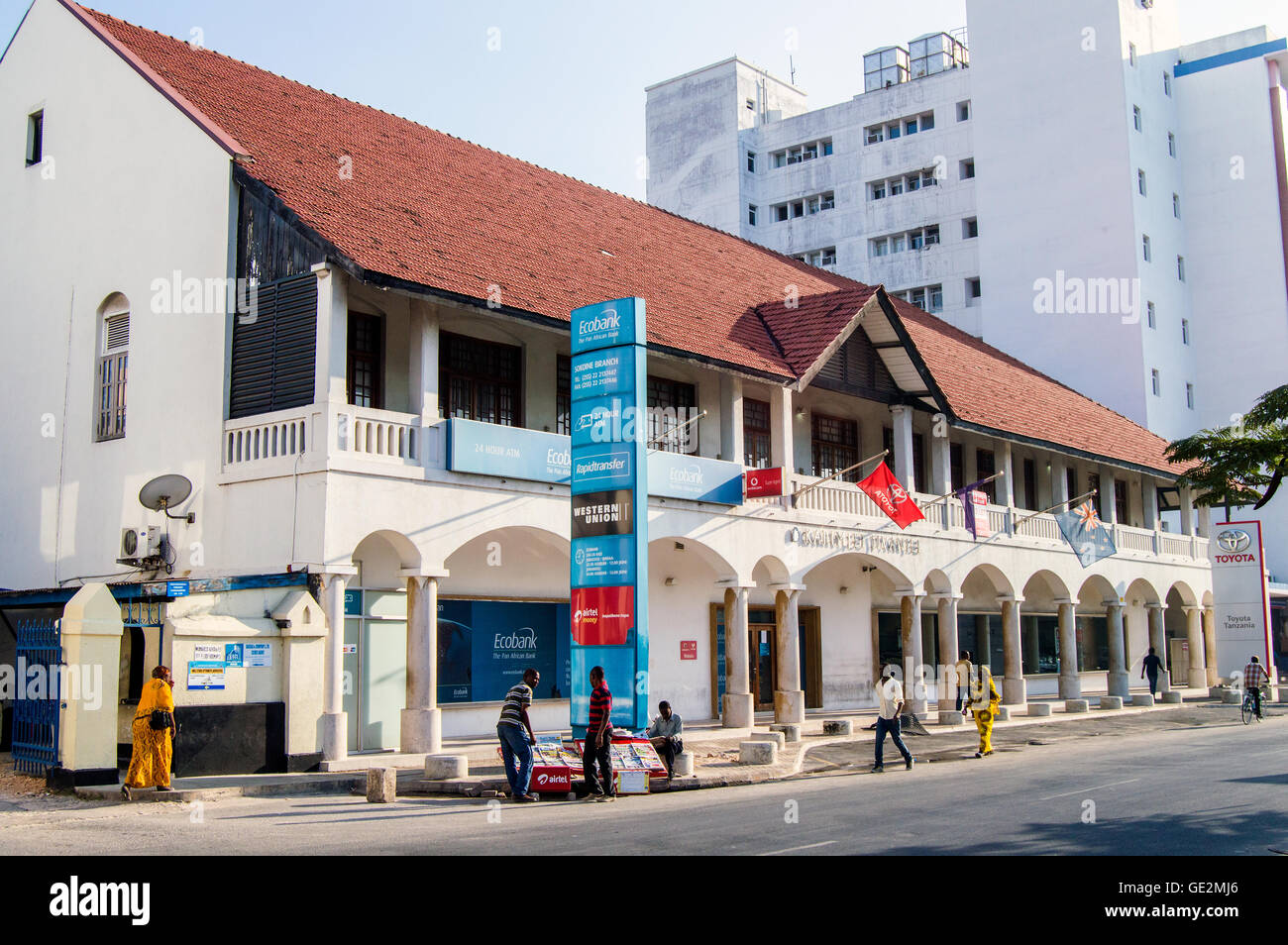 Colonial buildings dar es salaam hi-res stock photography and images ...