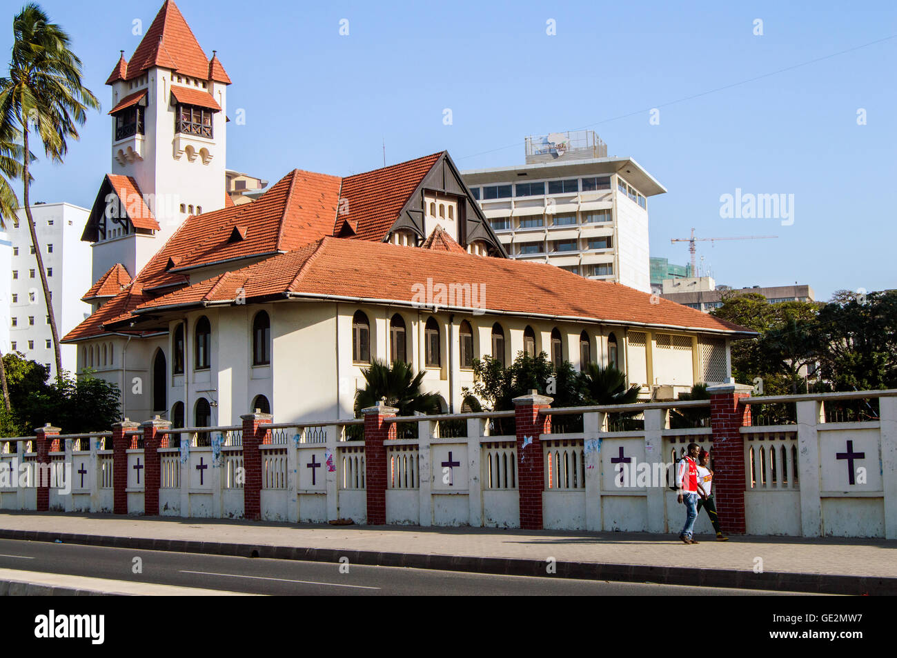 Azania Front Lutheran church, Dar-es-Salaam, Tanzania Stock Photo - Alamy