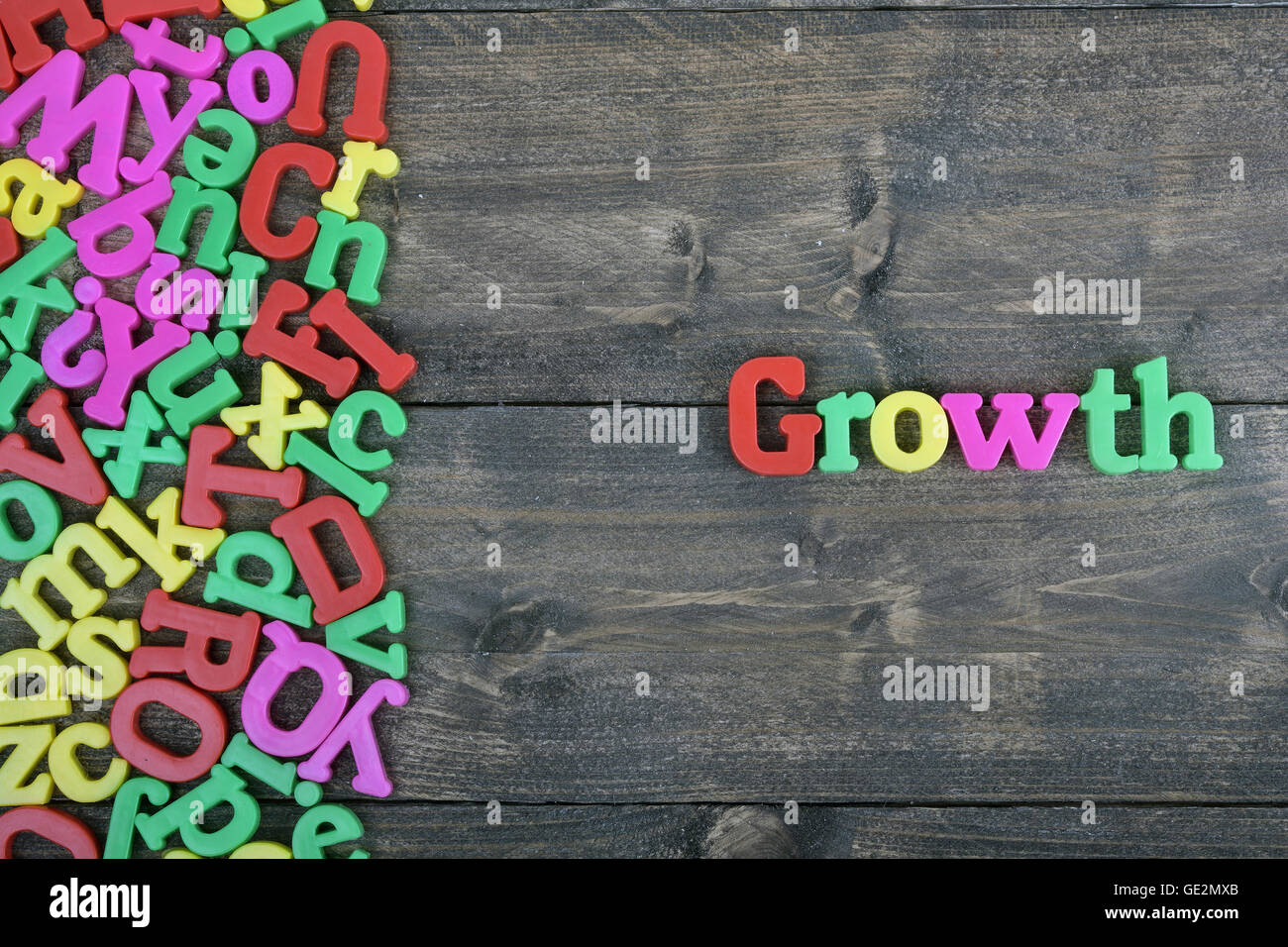 Growth word hi-res stock photography and images - Alamy