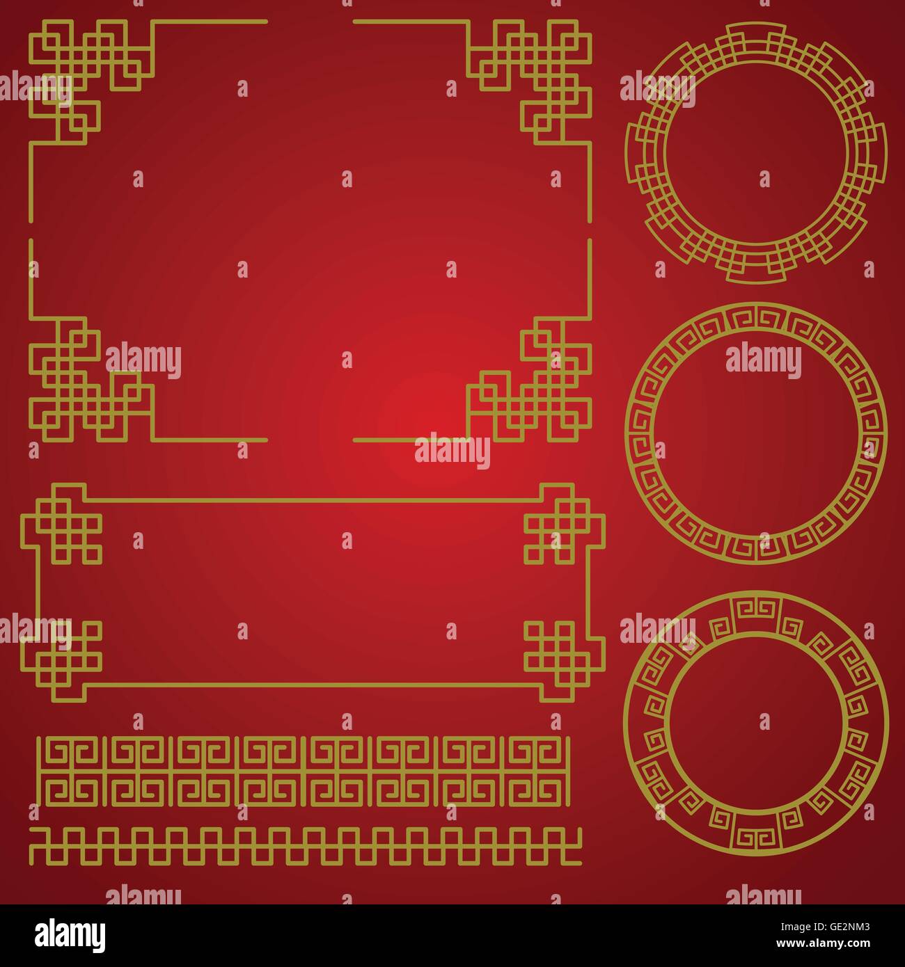 Isolated chinese traditional border frame hi-res stock photography and ...