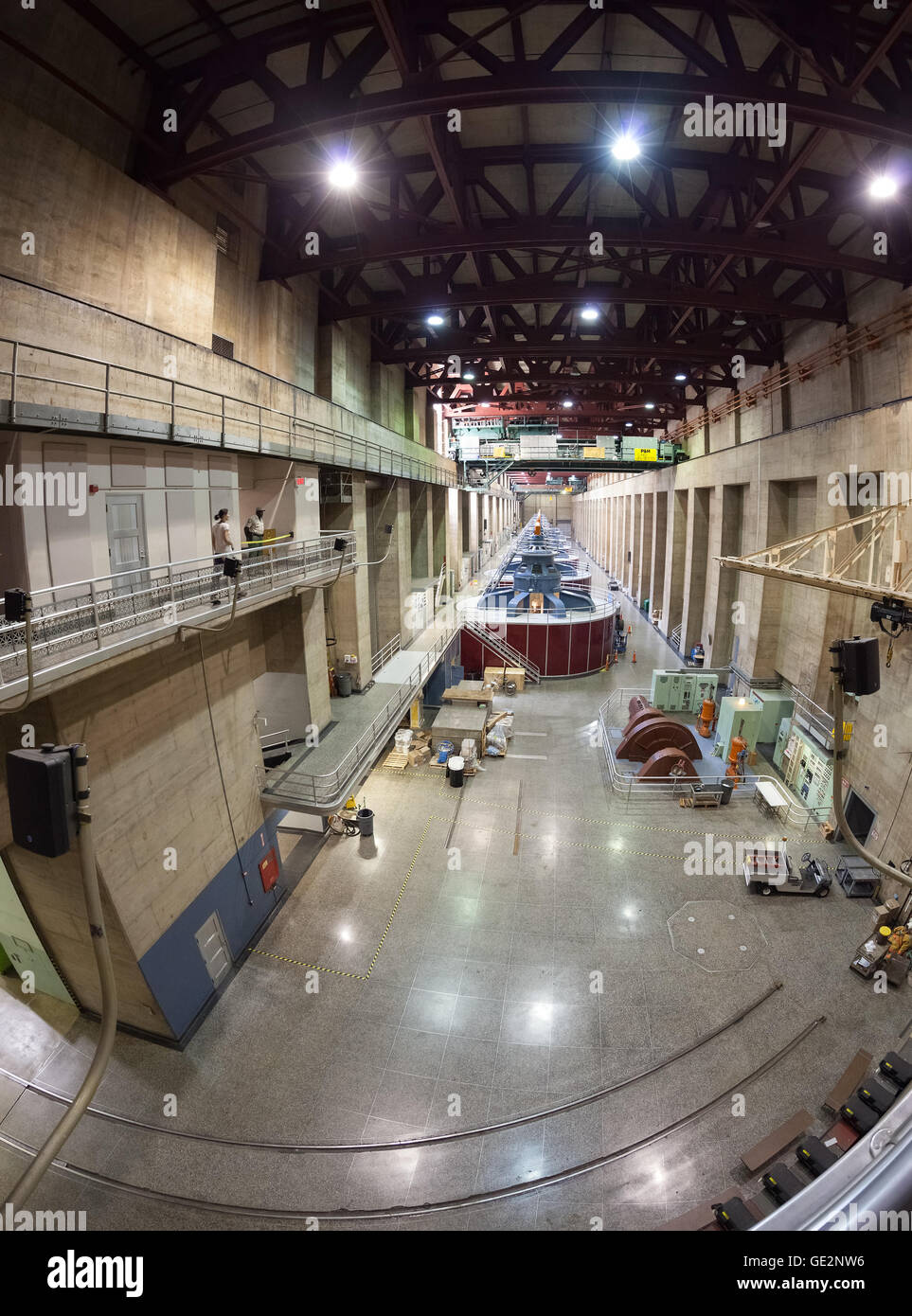 Hoover dam interior hi-res stock photography and images - Alamy