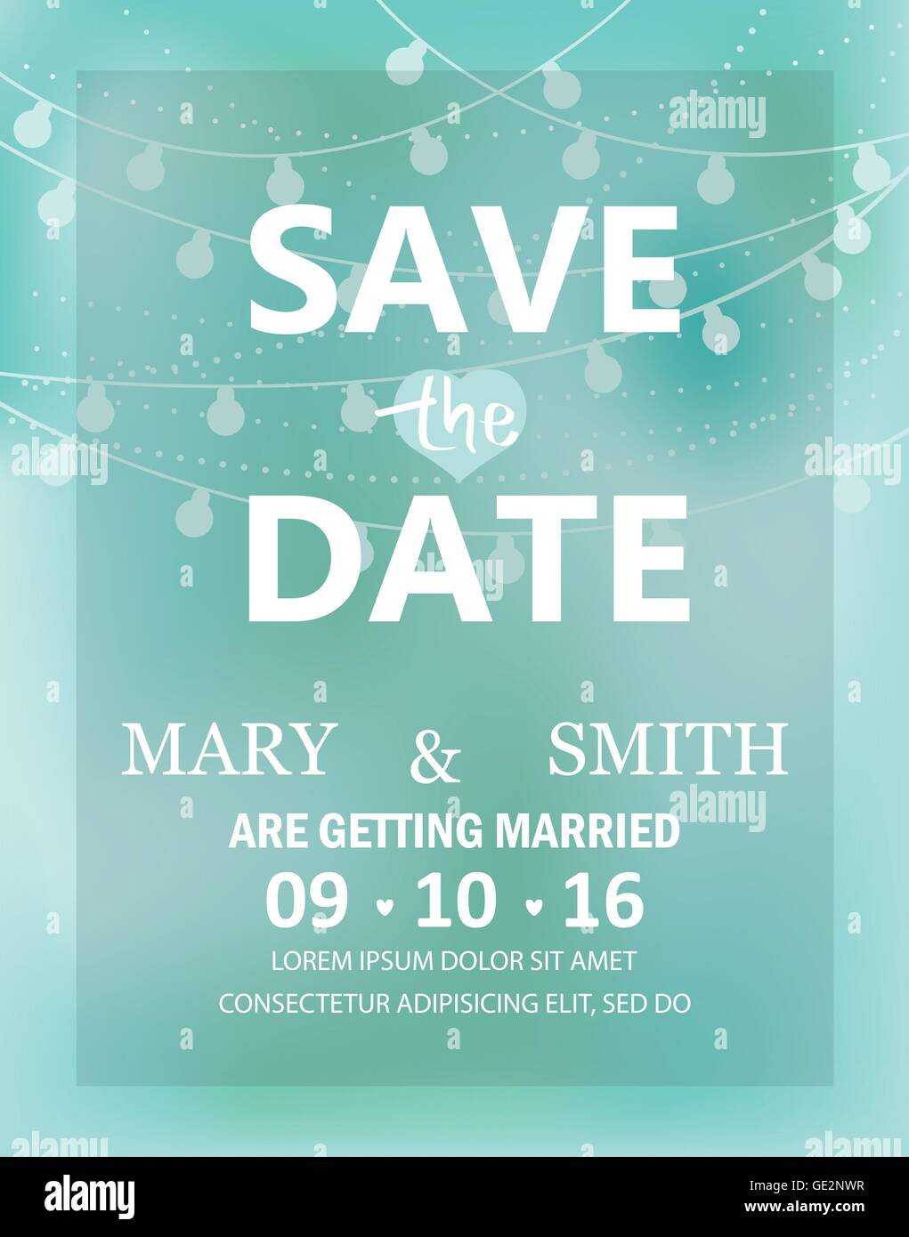 blue wedding invitation card templates,light concept. can be use for ...