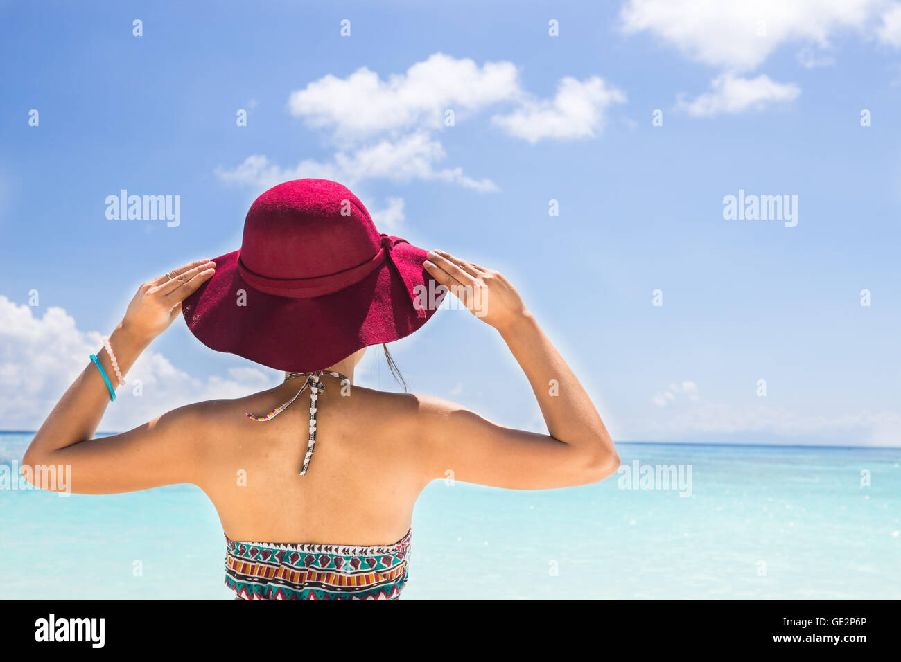 Red bikini hawaii hi-res stock photography and images - Alamy