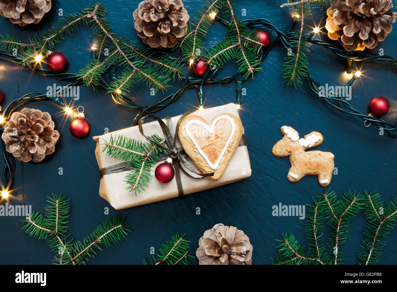 Present decorated christmas decoration hi-res stock photography and ...