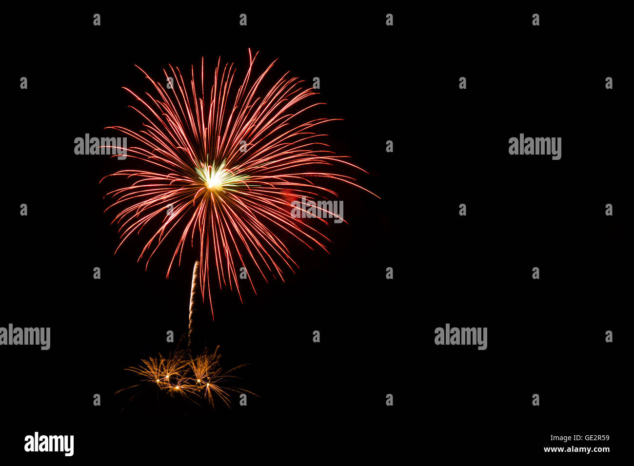 Fireworks light up sky new hi-res stock photography and images - Alamy