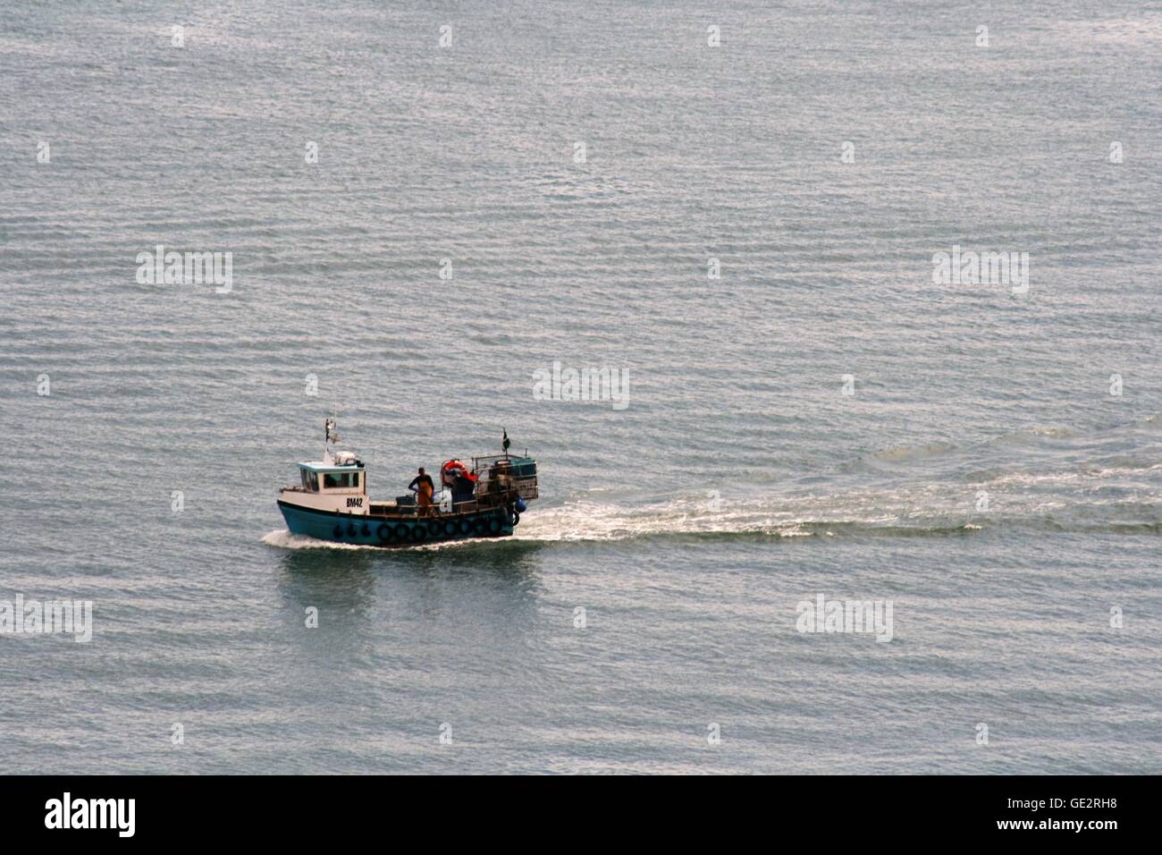 Brixham fishing boat Stock Photo - Alamy