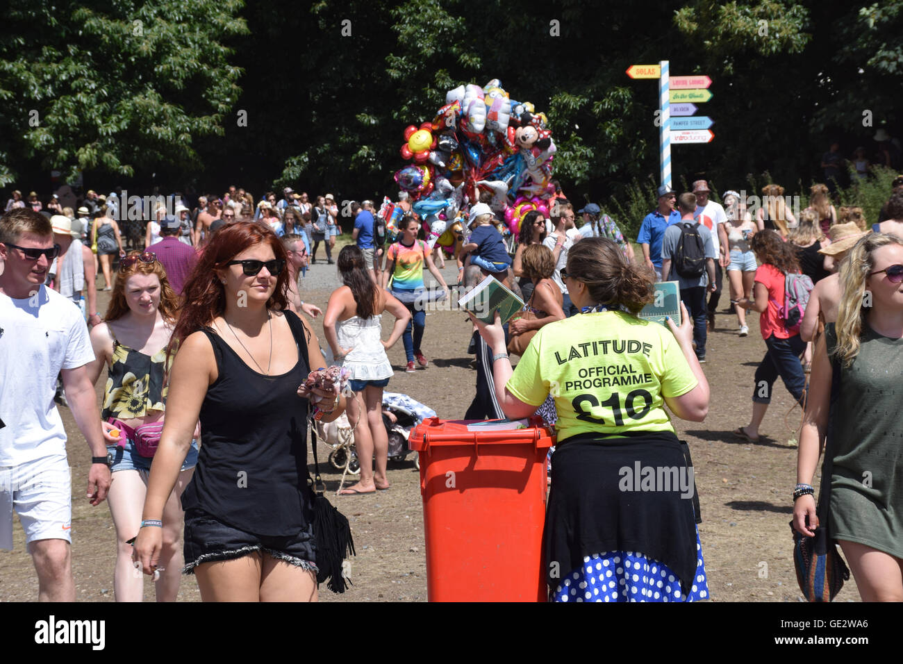 Latitude Festival 2016, Henham Park, Suffolk, UK Stock Photo - Alamy