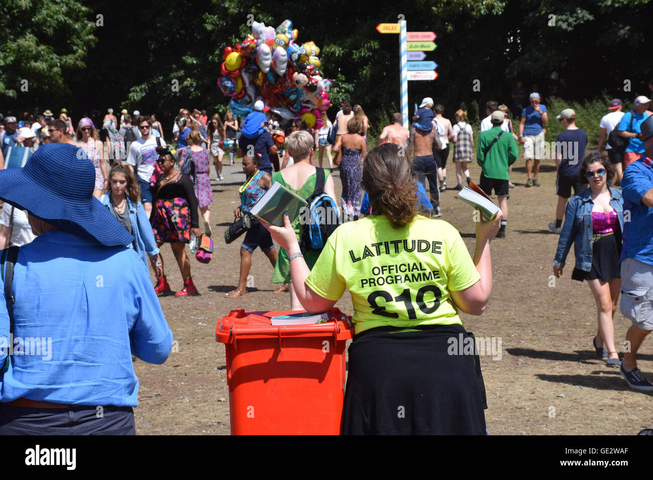 Latitude Festival 2016, Henham Park, Suffolk, UK Stock Photo - Alamy